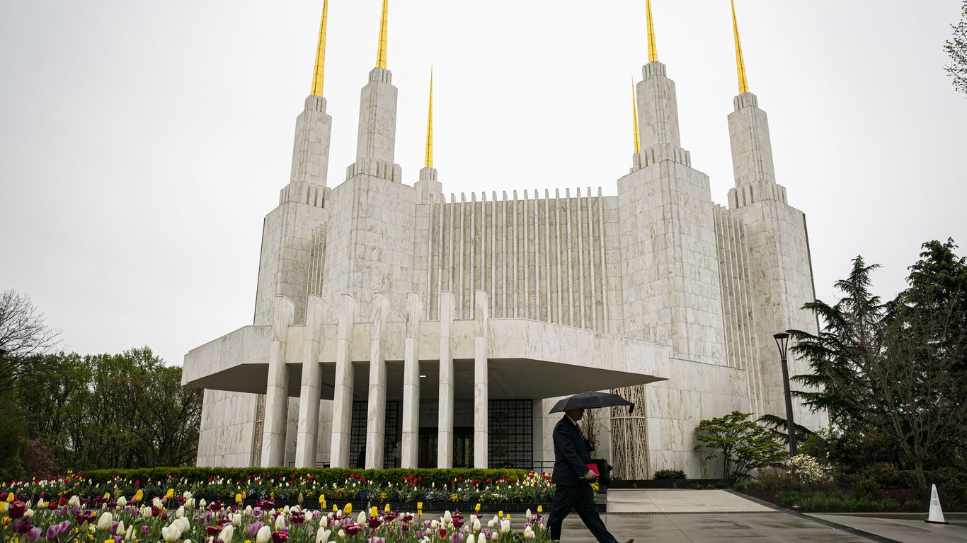 A look inside Maryland's iconic Mormon temple - Axios Washington D.C.