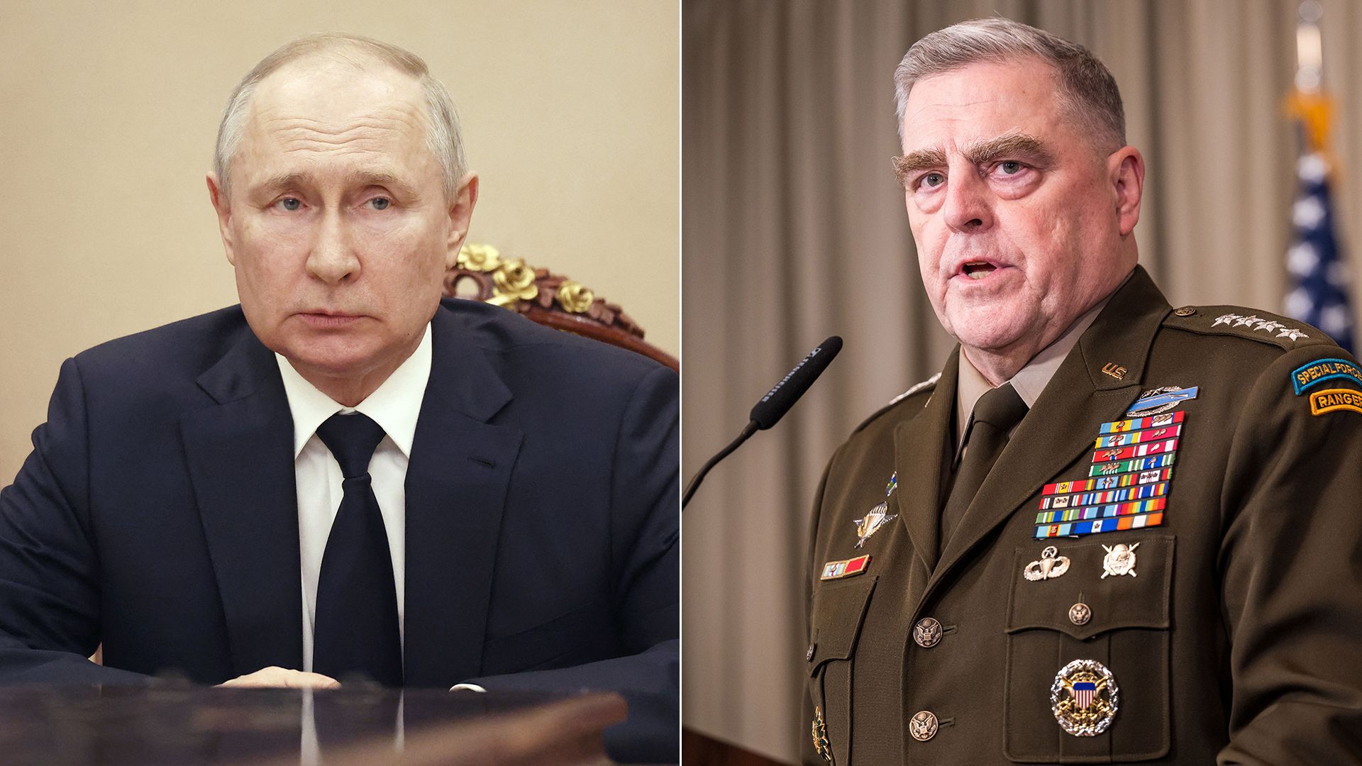 Gen. Milley: Putin turning to North Korea with "tin cup in hand"