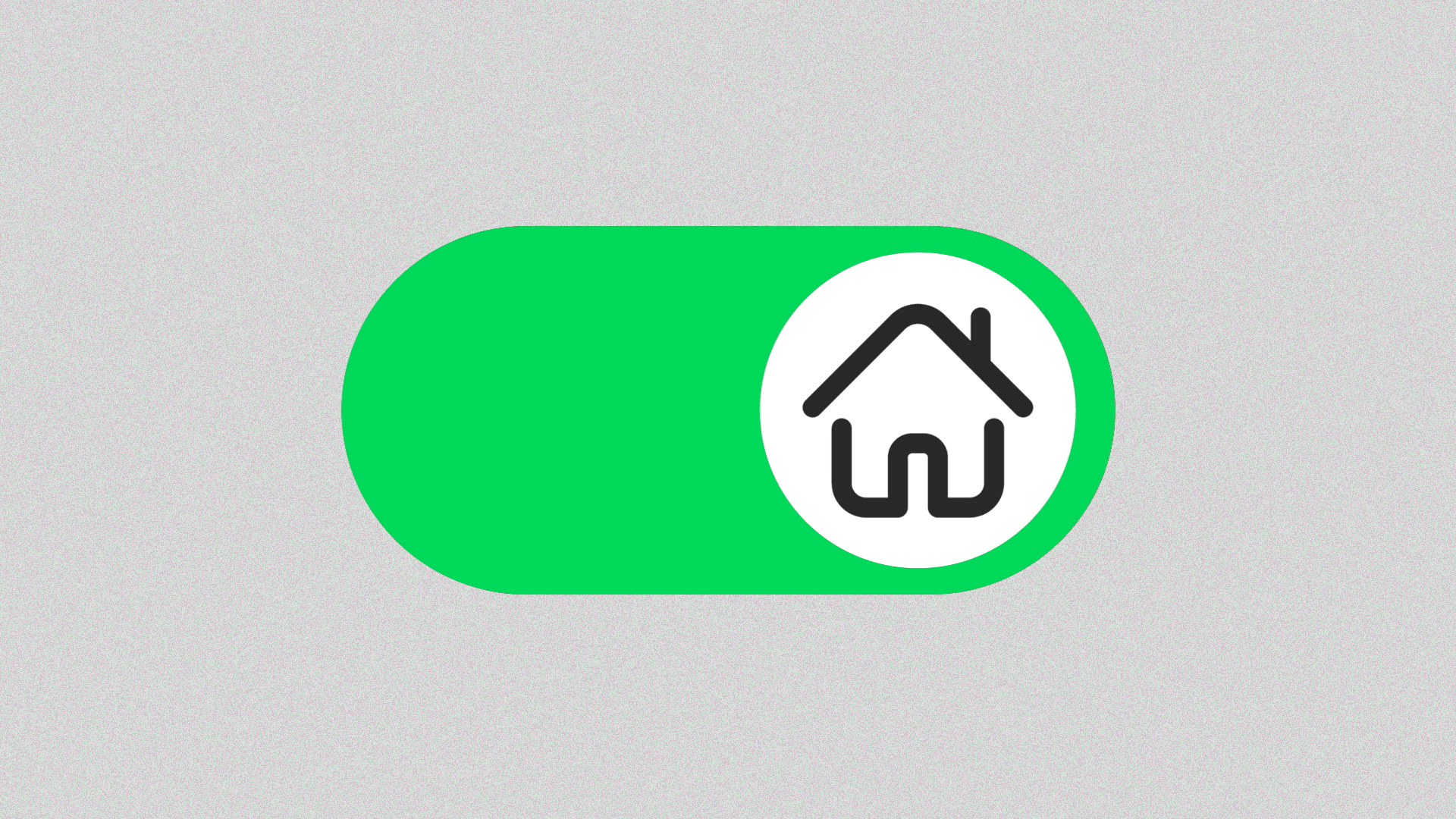 home button green