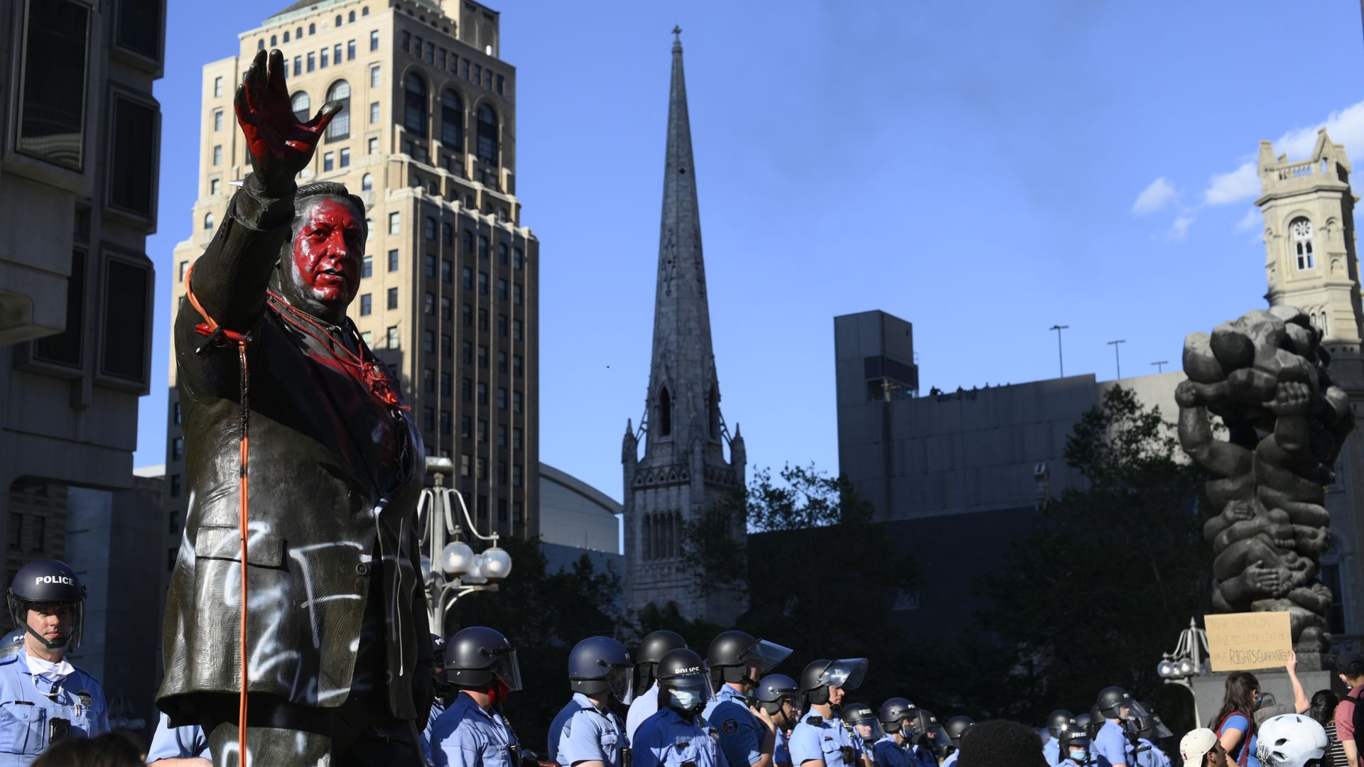 Philadelphia's Frank Rizzo statue may be returned to supporters - Axios ...