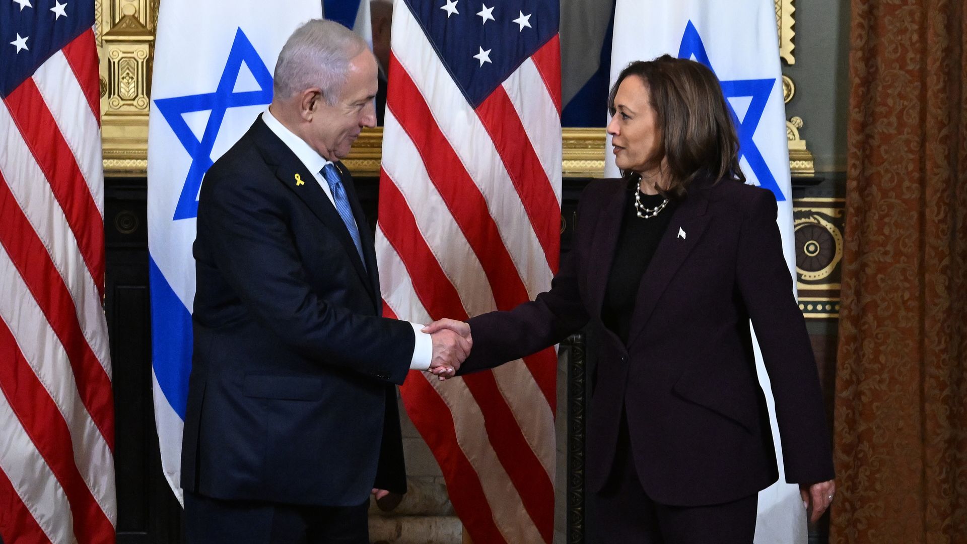 Harris pressed Netanyahu for Gaza ceasefire, hostage deal at meeting