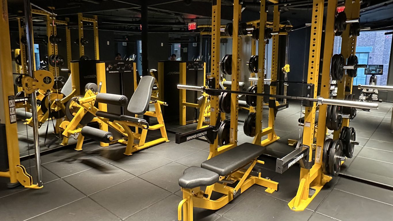 Inside the private Gronk gym at The Parker - Axios Boston