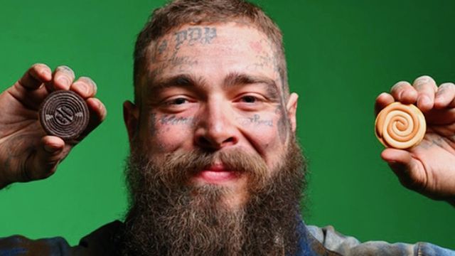 We tried Oreo's new Post Malone-themed salted caramel cookies - Axios ...