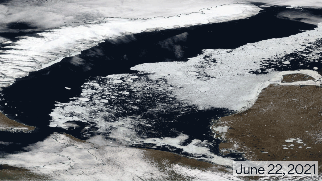 Arctic heat roasts Finland and Russia, melts sea ice