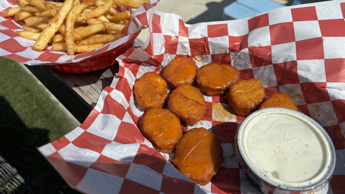 Natural State Provisions has meatless "wings" and a large patio - Axios ...