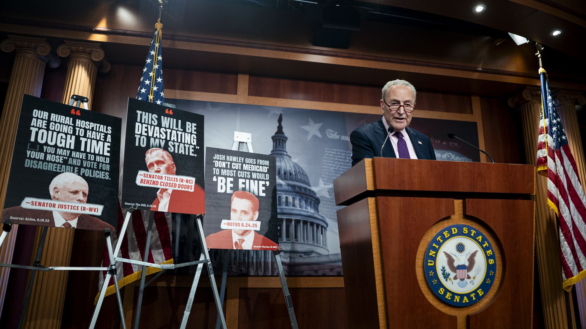 Exclusive: Senate Dems launch "budget-buster" site targeting GOP costs