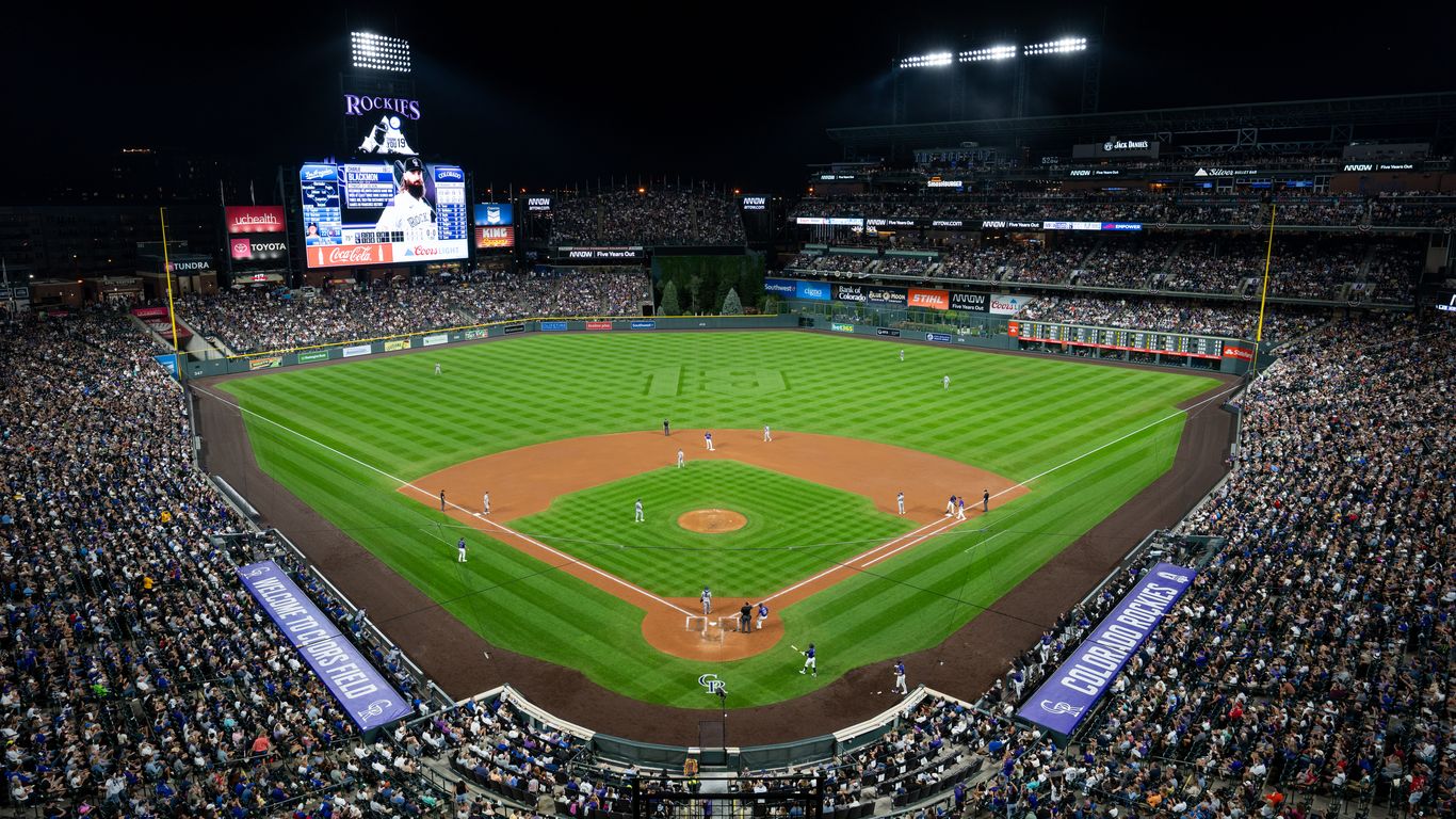 Coors Field ranks high among MLB stadiums for walkability - Axios Denver