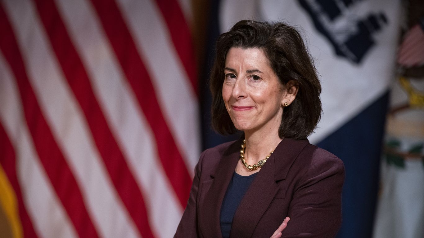 Raimondo: New funding will build two chipmaking "clusters"