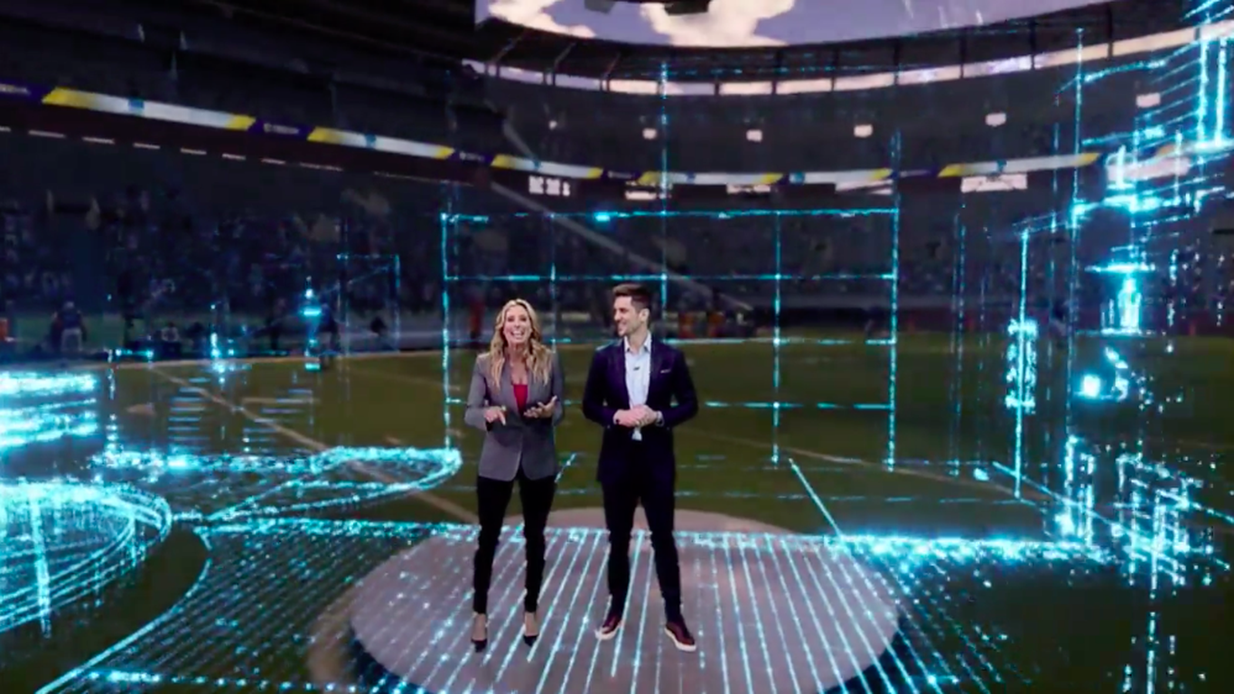The Weather Channel is bringing mixed reality to sports forecasting