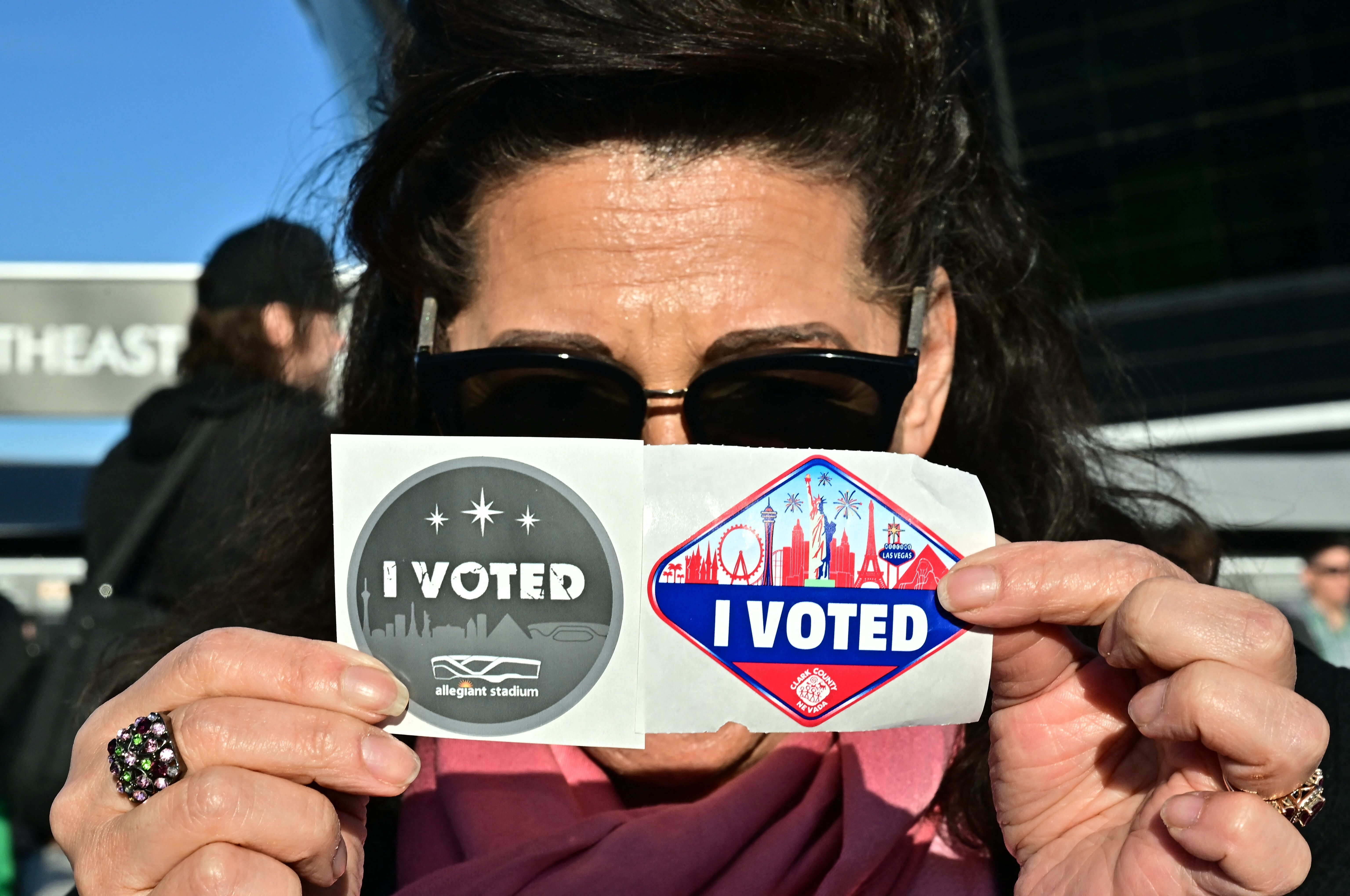 Photos: "I voted" stickers across America - Axios New Orleans
