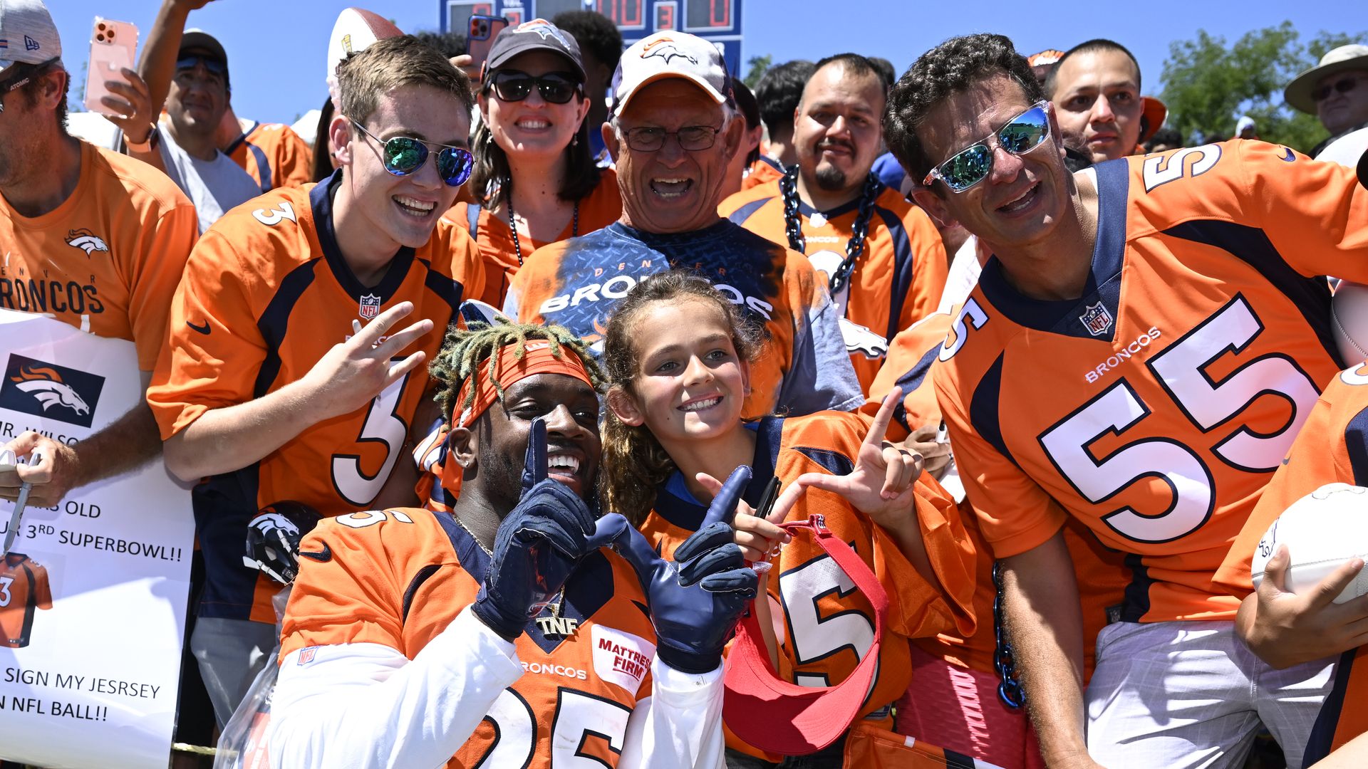 Denver Broncos open training camp with public practices - Axios Denver