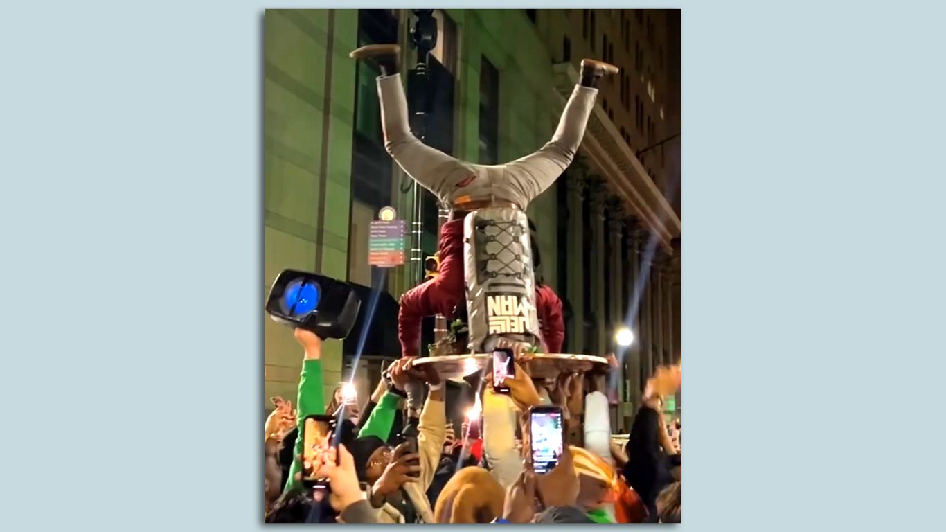 Philadelphia's Jelloman is ready for the Super Bowl - Axios Philadelphia