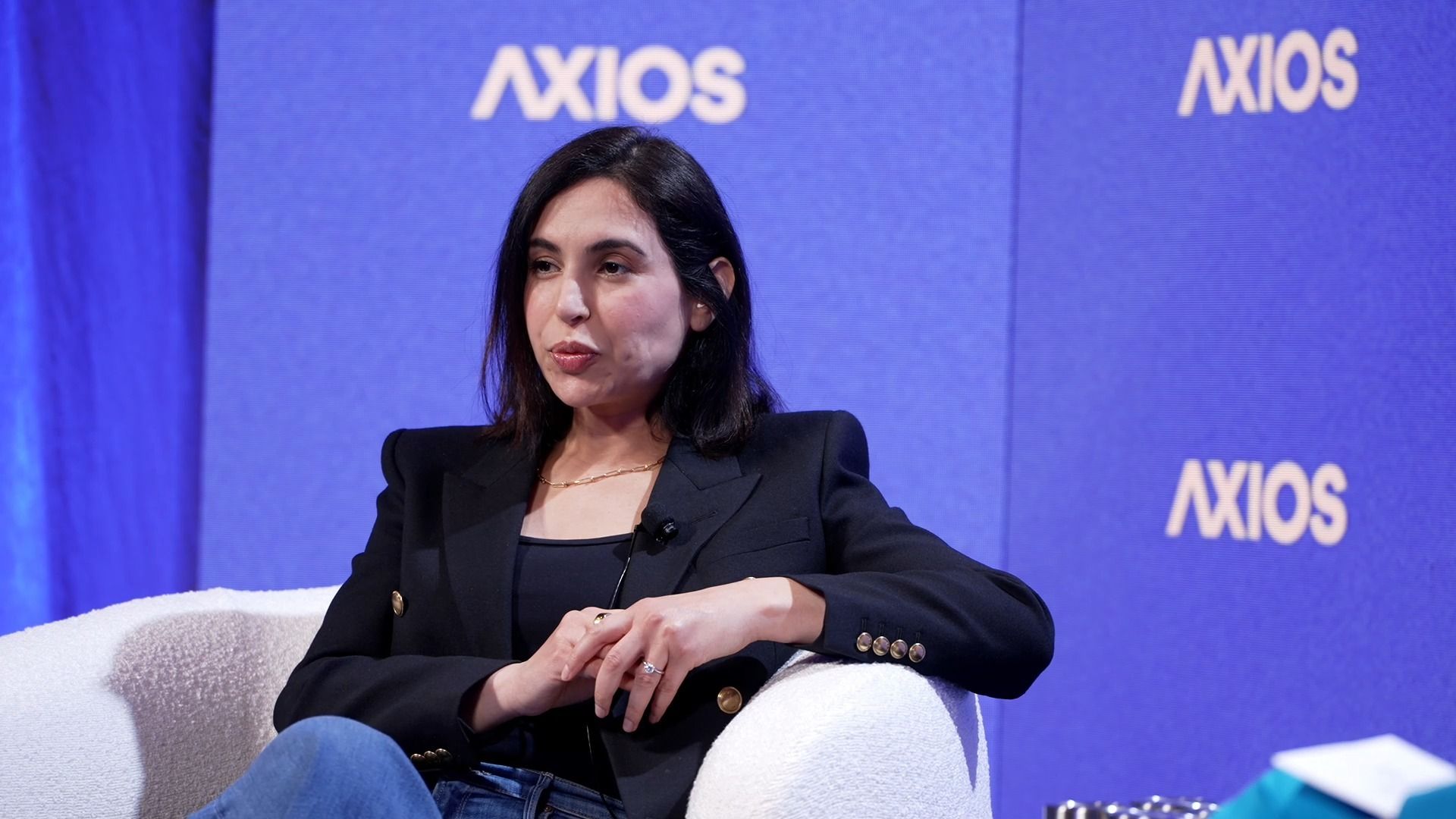 Joseph Gordon-Levitt, New York Gov. Kathy Hochul, May Habib on AI