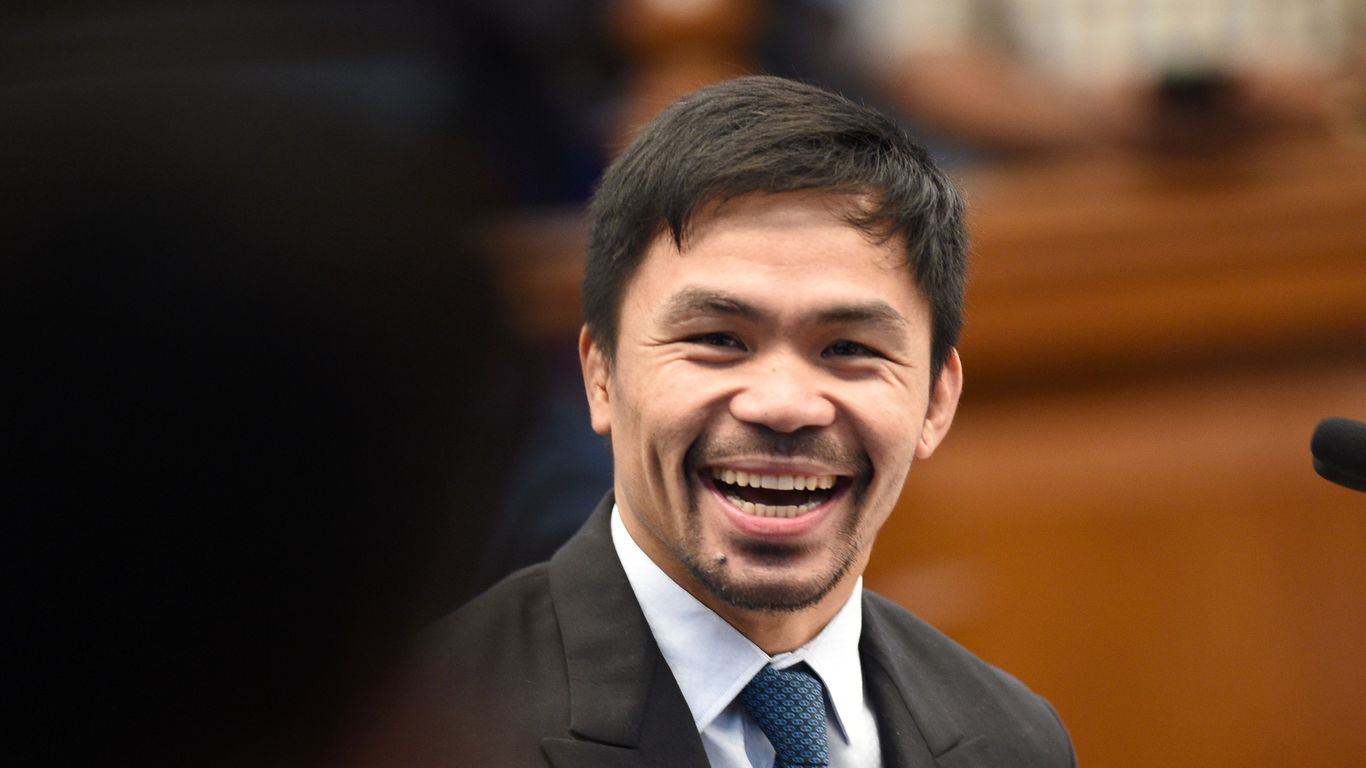 Boxer Manny Pacquiao will run for Philippine presidency