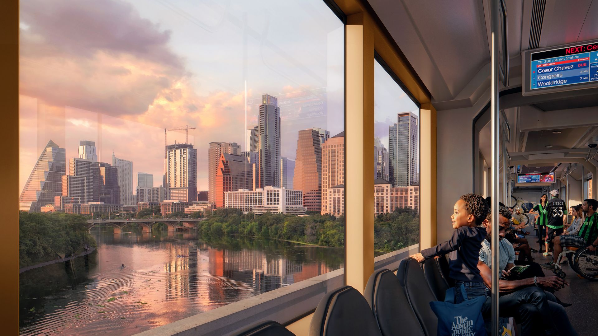Austin releases light rail project draft plan - Axios Austin