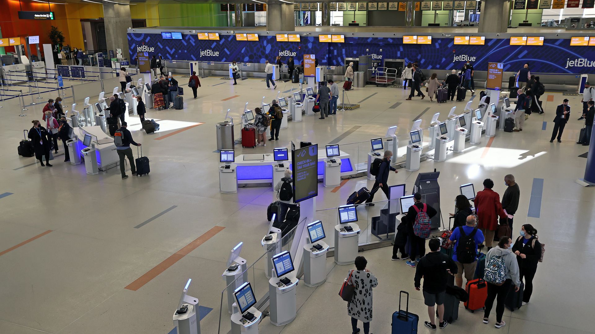 JetBlue's to build new lounge at Boston's Logan Airport - Axios Boston