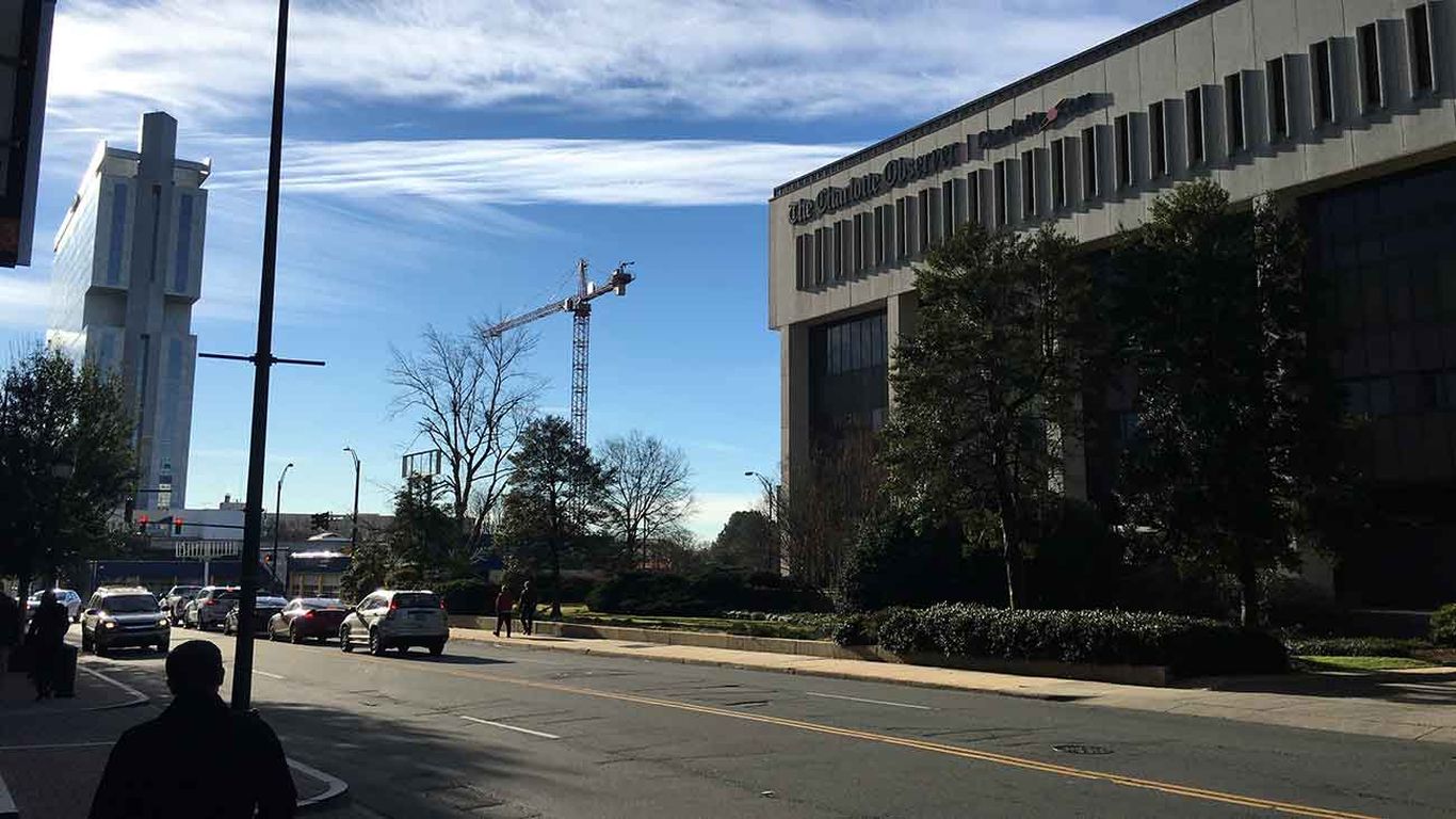 Demolition permits have been issued for the entire Charlotte Observer ...