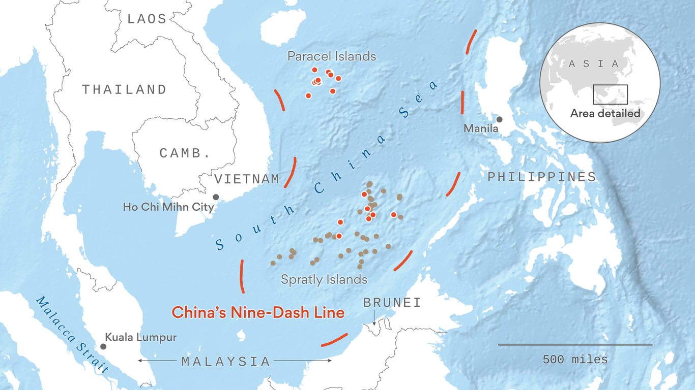 Why it matters: U.S.-China standoff over South China Sea