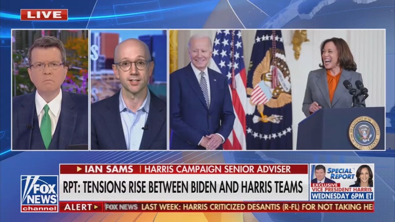 Ian Sams: The Harris aide who's getting under Trump's skin