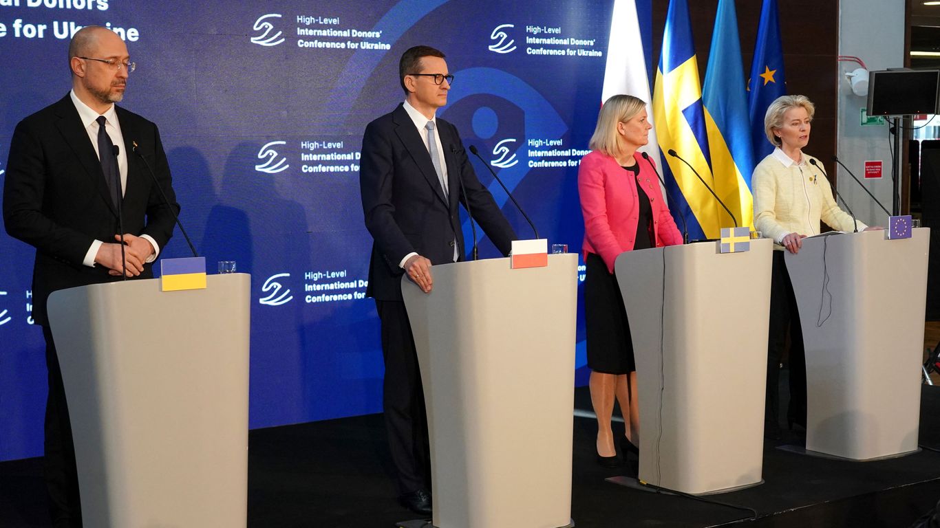 Donor conference for Ukraine raises $6.5 billion