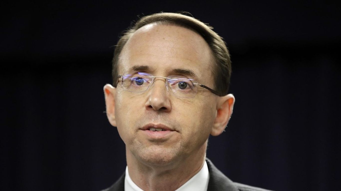 Deputy Ag Rosenstein To Brief Full Senate Next Week