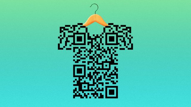 Clothing retailers want QR codes to replace bulky tags