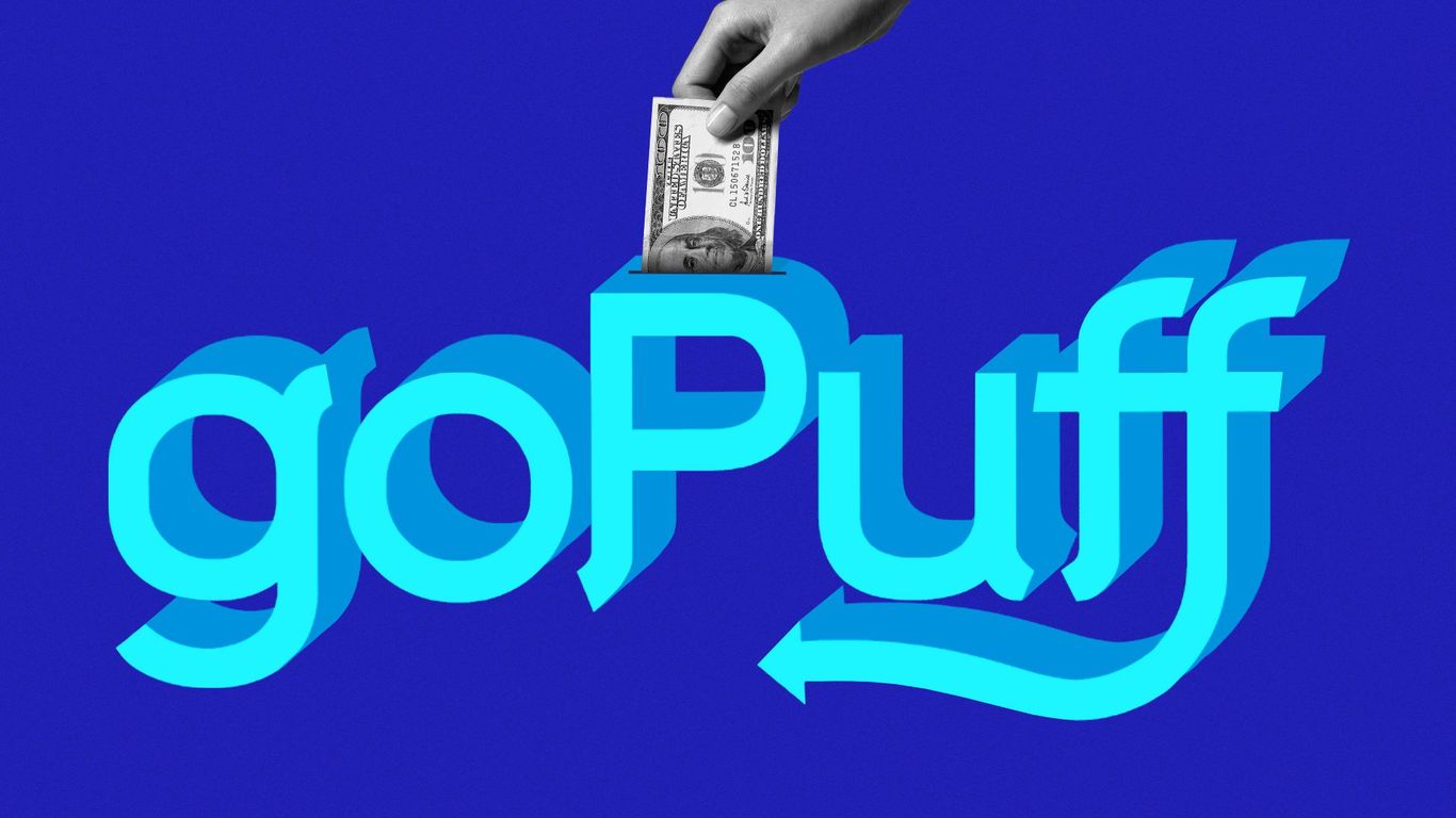 Instant delivery startup GoPuff about to be worth $15 billion