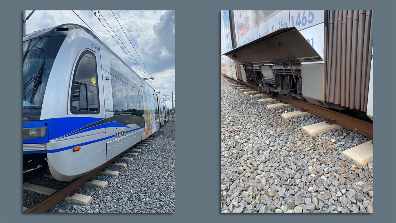 CATS needs to repair all 40-plus light rail trains to prevent another ...