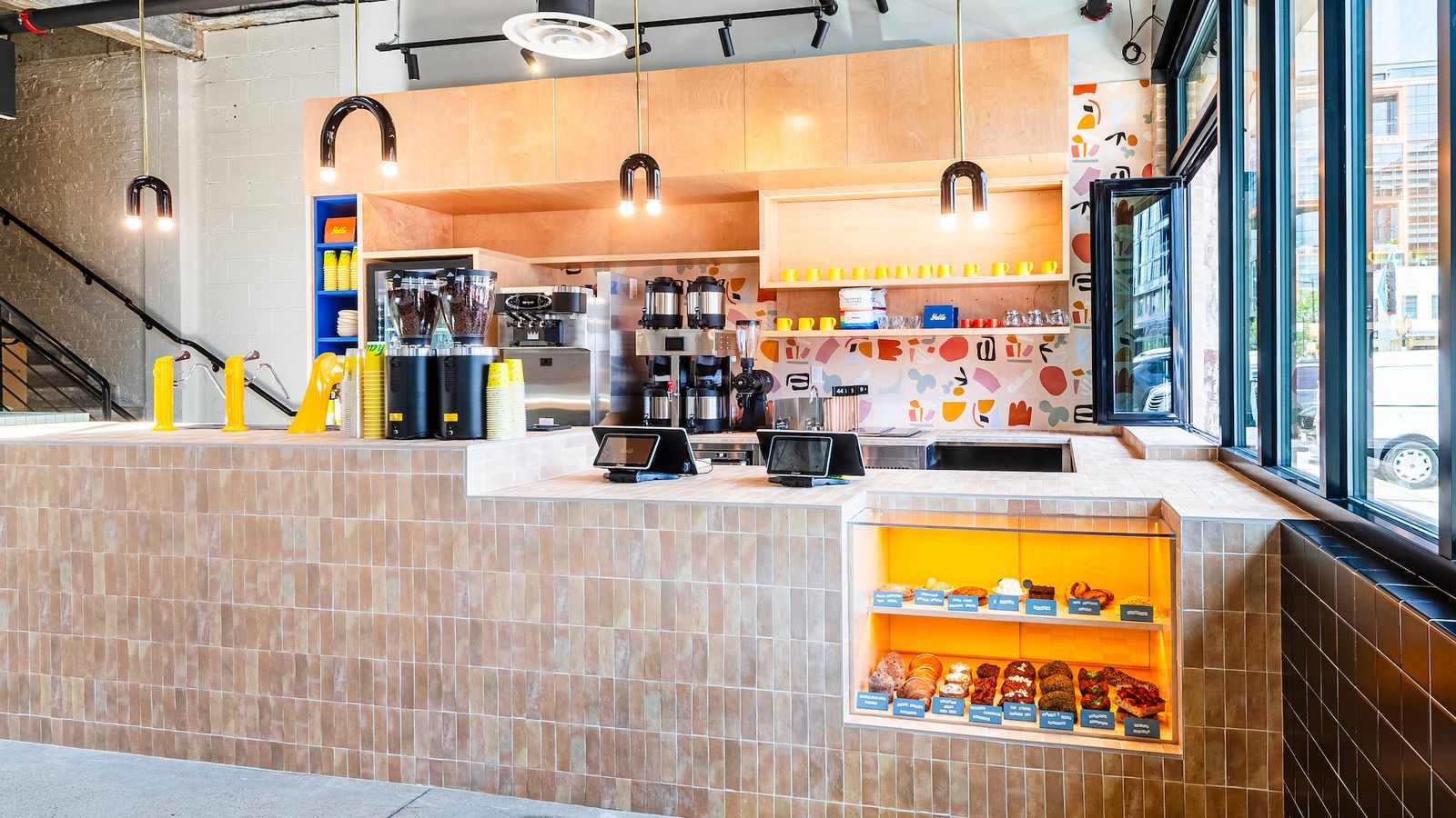 Yellow cafe open in Union Market - Axios Washington D.C.