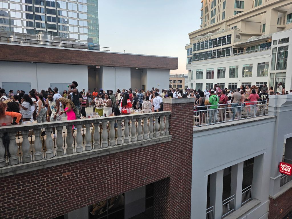 Rooftop parties bring crowds back to Charlotte's Queen City Quarter ...