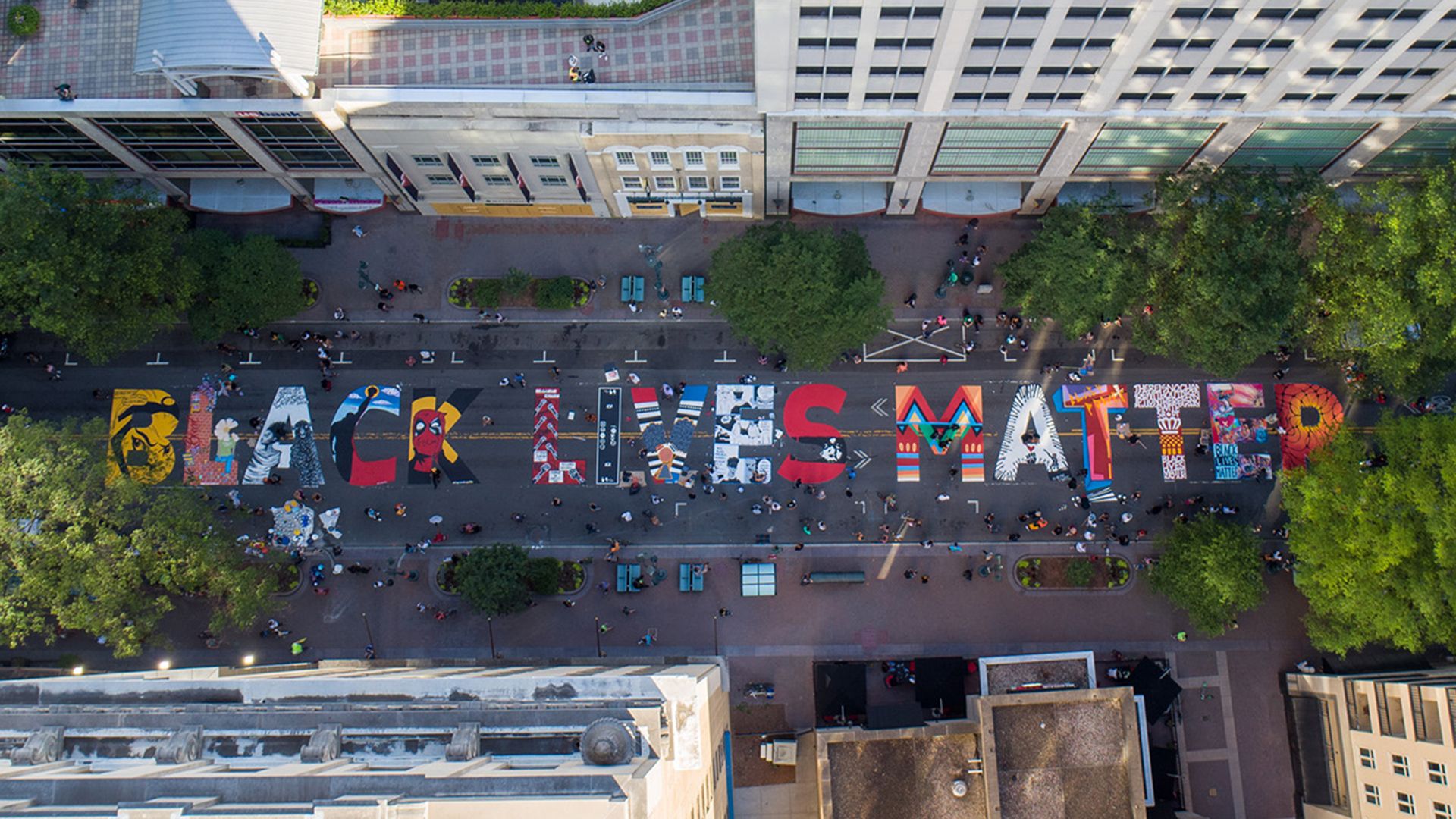 Black Lives Matter street murals are fading away