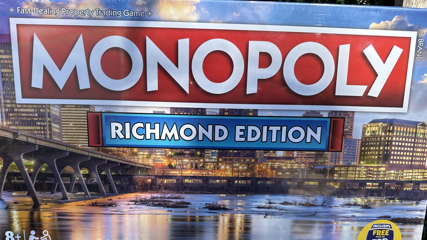 Where to buy the Richmond-themed Monopoly game - Axios Richmond