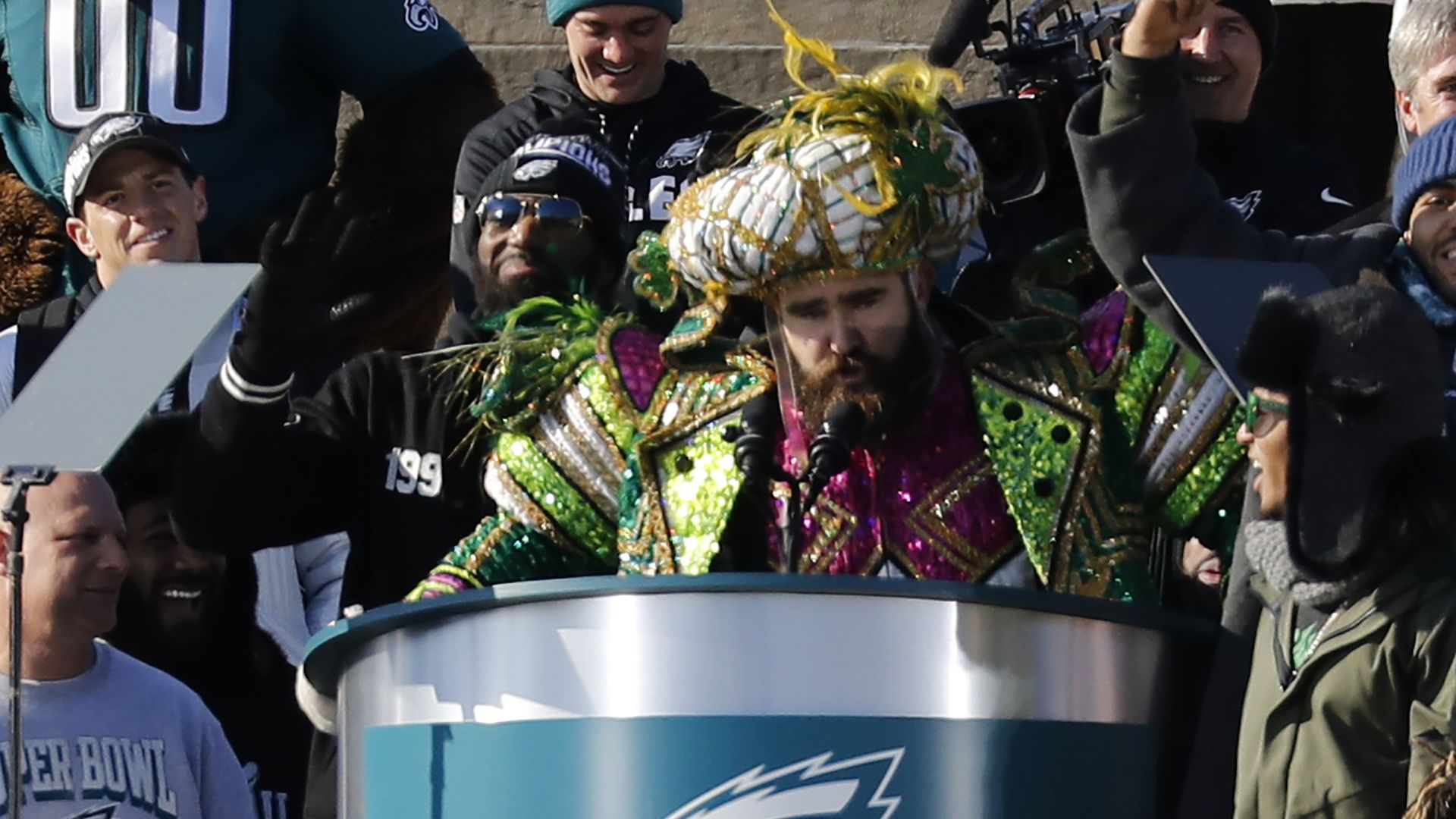 Eagles parade: The next Jason Kelce speech - Axios Philadelphia