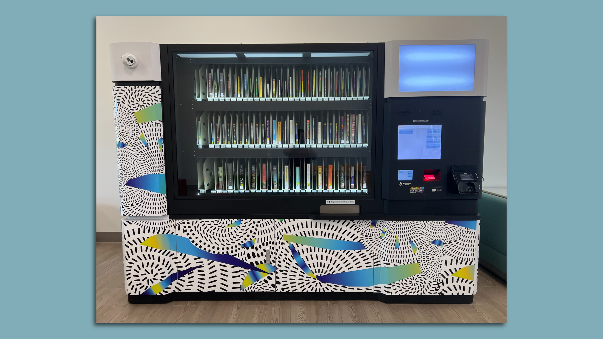 New Orleans Library gets its book-borrowing vending machine - Axios New ...