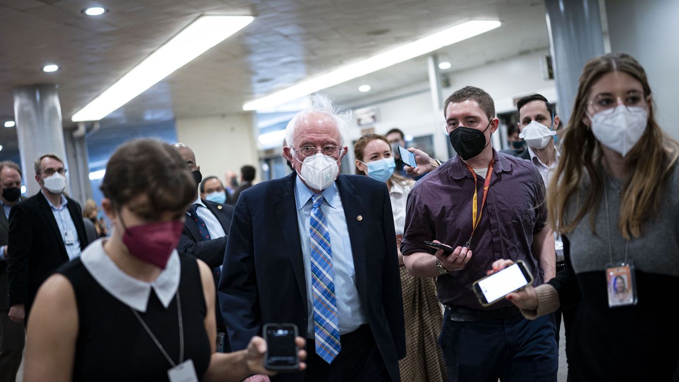 Bernie Sanders proposes "Masks for All"