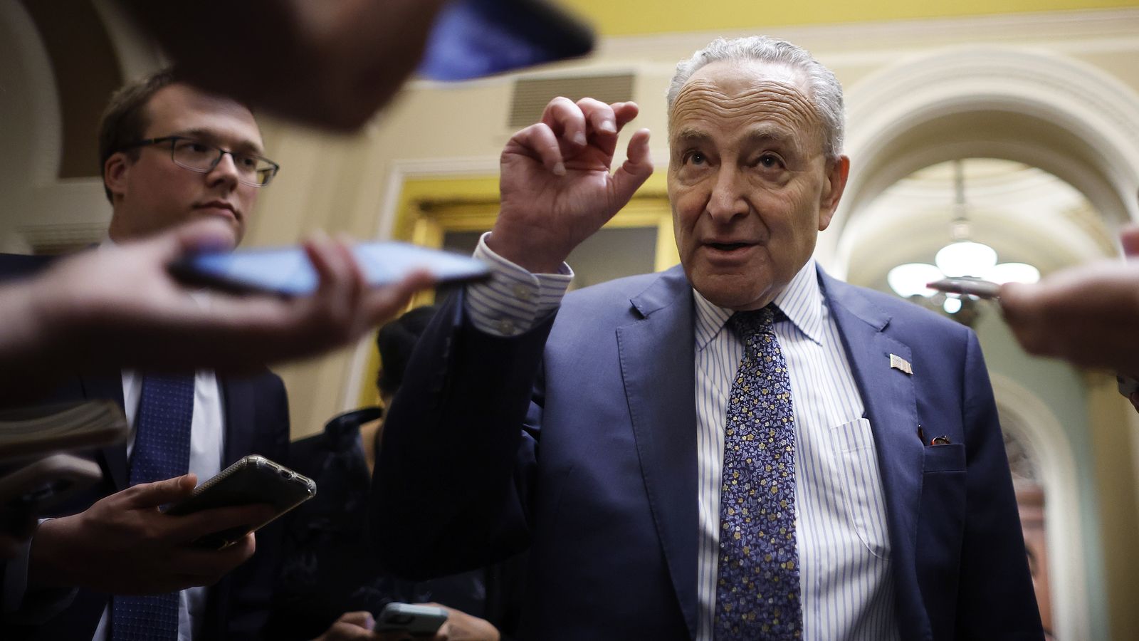 Schumer confronted Biden with Democrats' concerns on presidential race