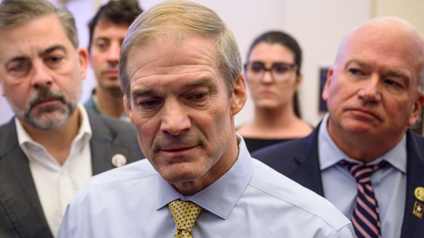 Jim Jordan wins internal vote to become GOP's speaker nominee