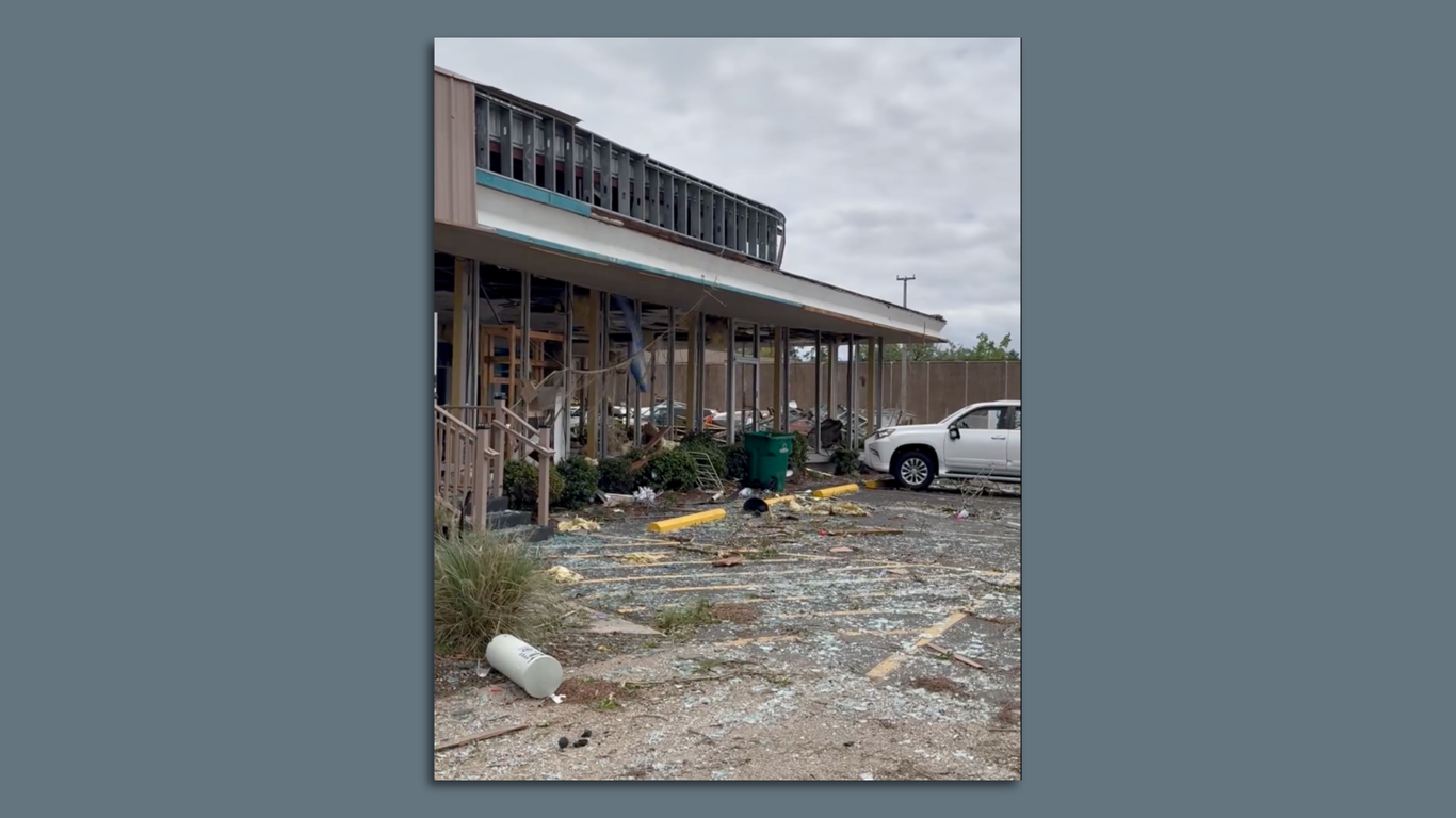 Fully Dressed: Tornado cleanup in Slidell - Axios New Orleans