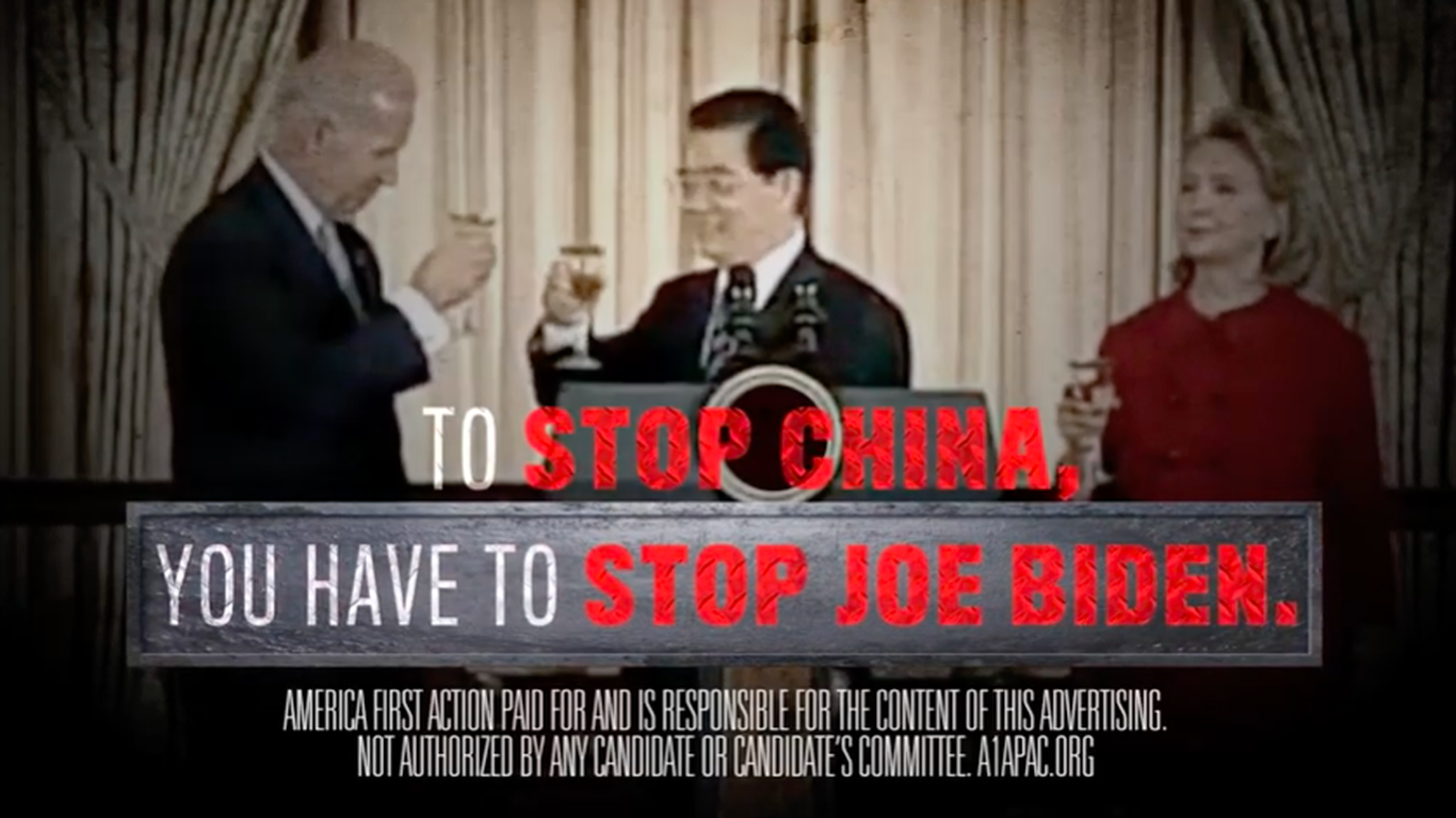 First Look Pro Trump Pac Drops 23 Million On Summer Anti Biden Ad