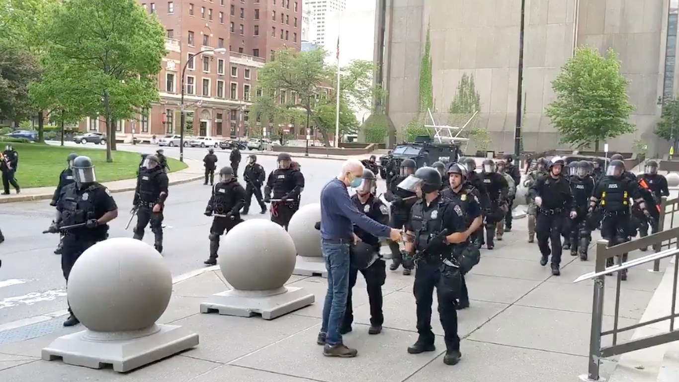 Buffalo protester labeled "antifa provocateur" by Trump released from ...