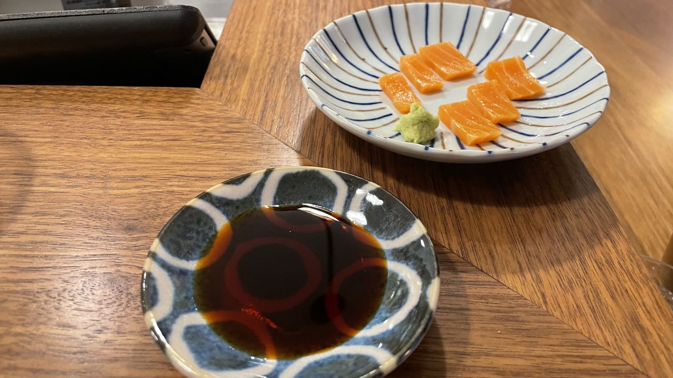 Wild Type makes salmon sushi cultivated in a facility, not caught