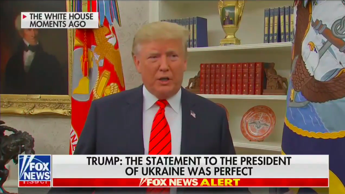 Trump Were Trying To Find Out Identity Of Ukraine Whistleblower