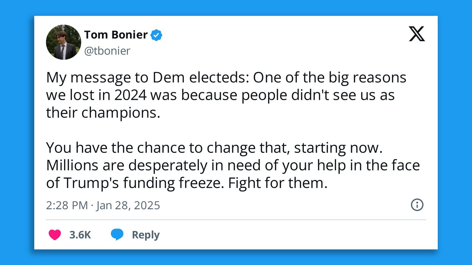 "Take this fight to every town hall": Trump's funding freeze awakens ...