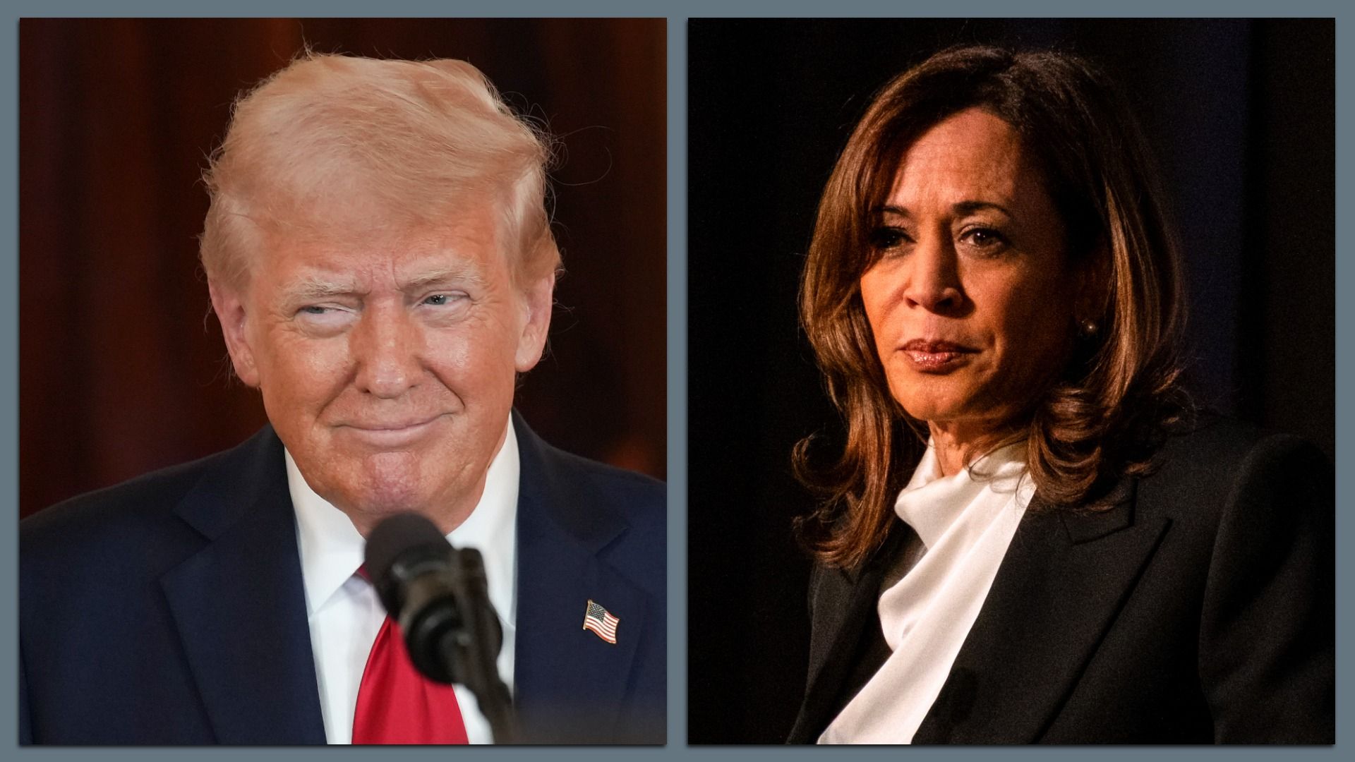 Harris calls Trump's tariffs "reckless," president says he's made "no ...