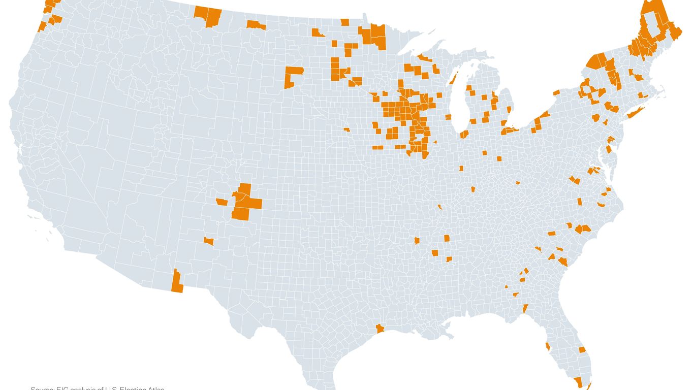 Economic trouble in Trump country ahead of 2020