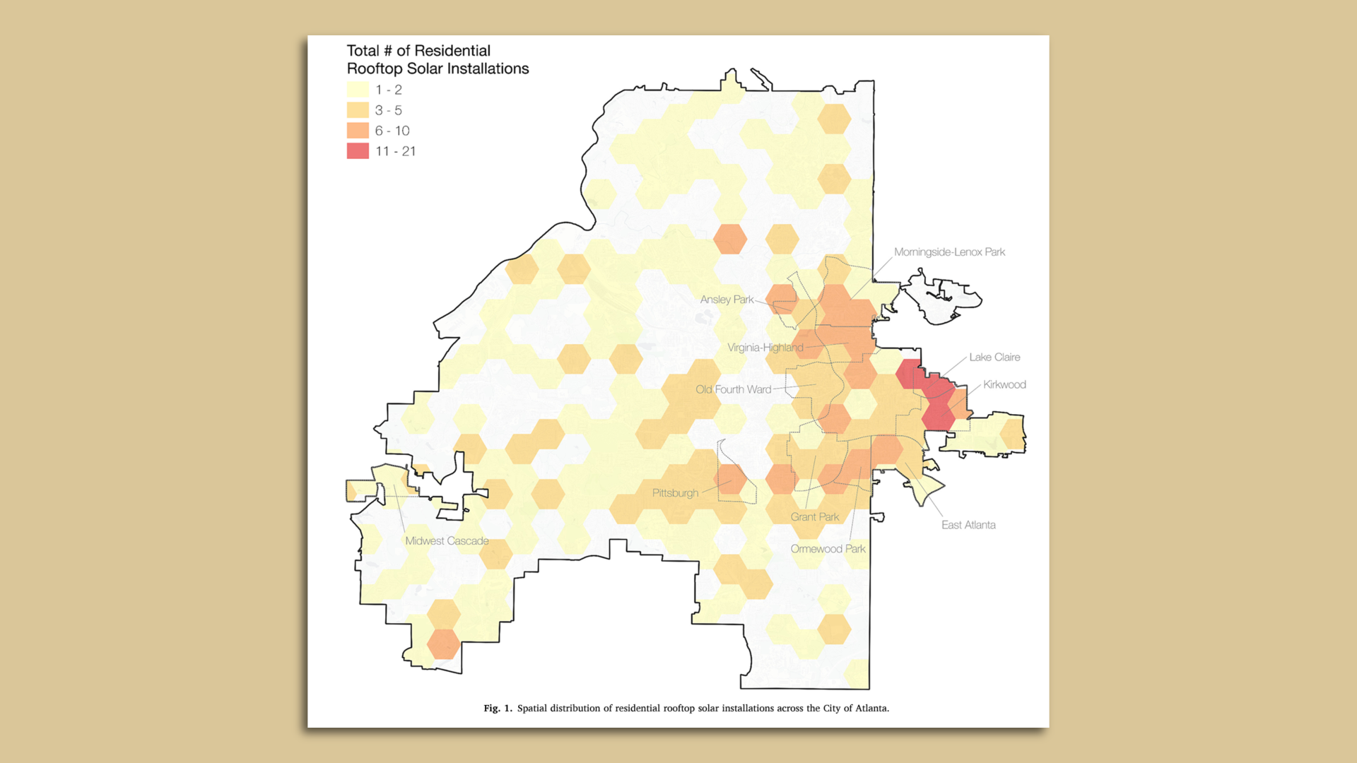 Study shines a light on gentrification and Atlanta's solar energy boom ...