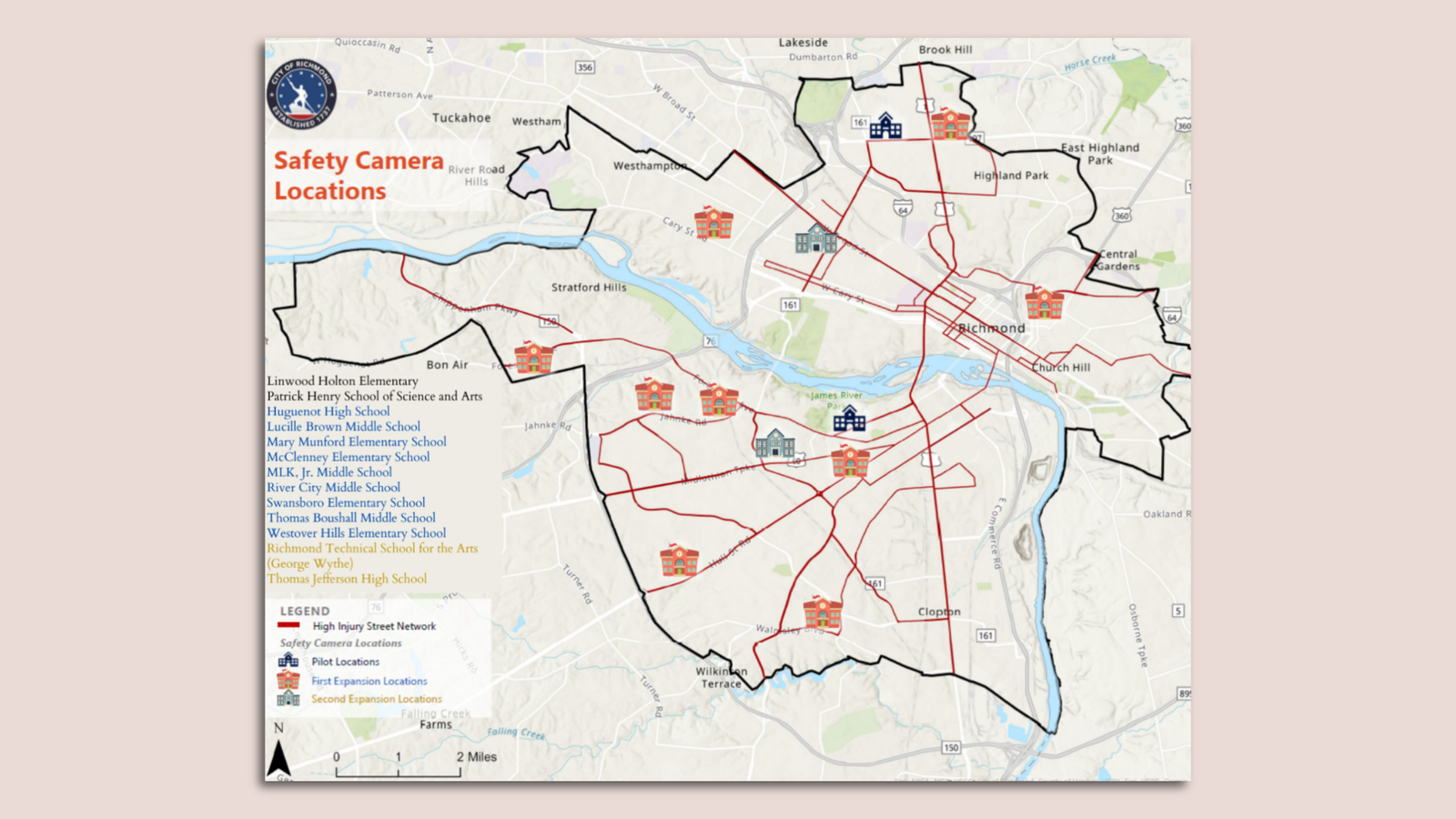 Speed cameras are coming to nine more Richmond school zones - Axios ...