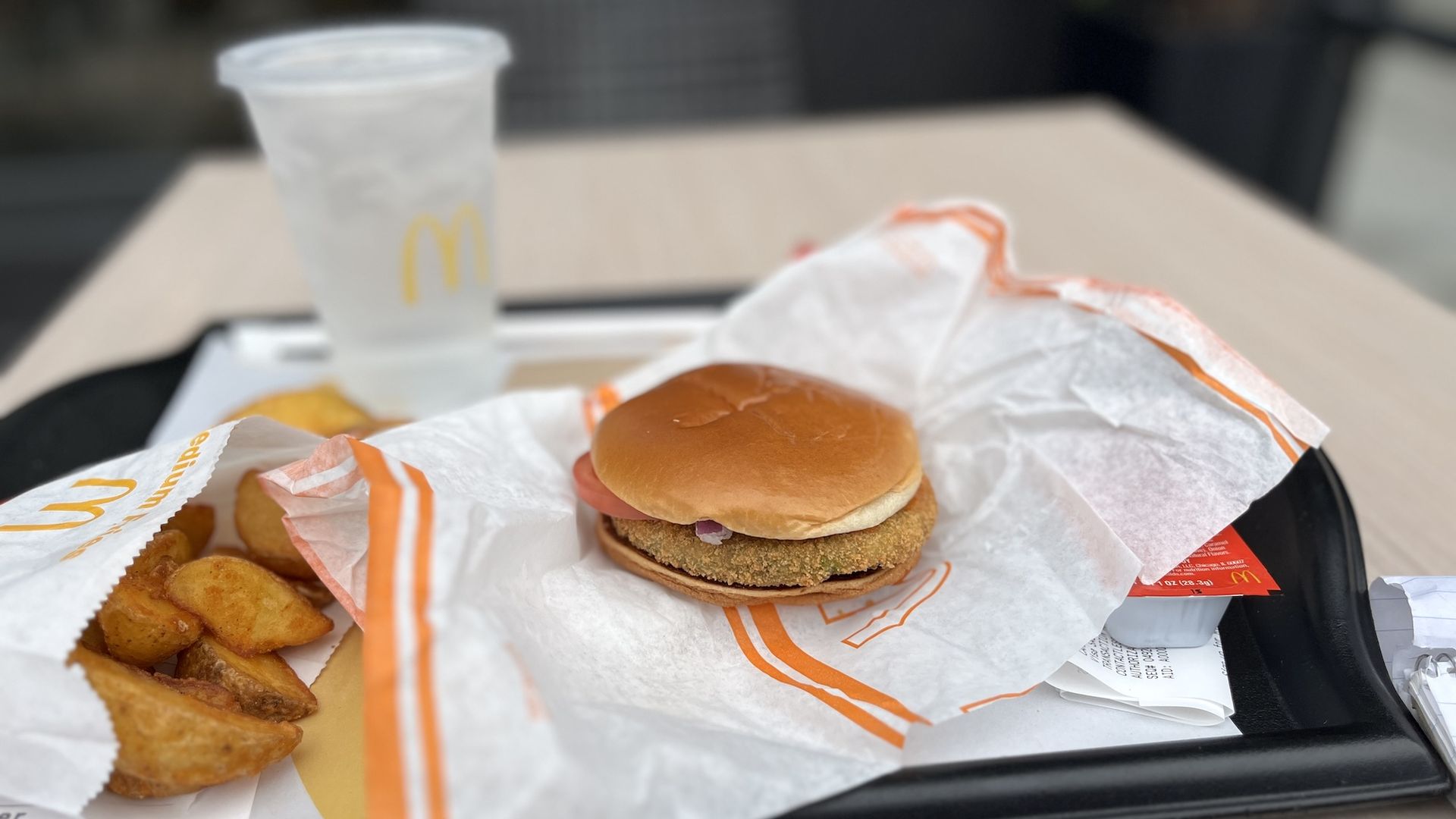 Plant-based McAloo Tikki burger on Chicago McDonald's menu for limited ...