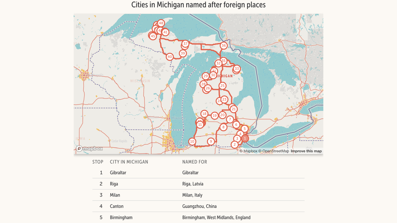You can travel the world without ever leaving Michigan - Axios Detroit