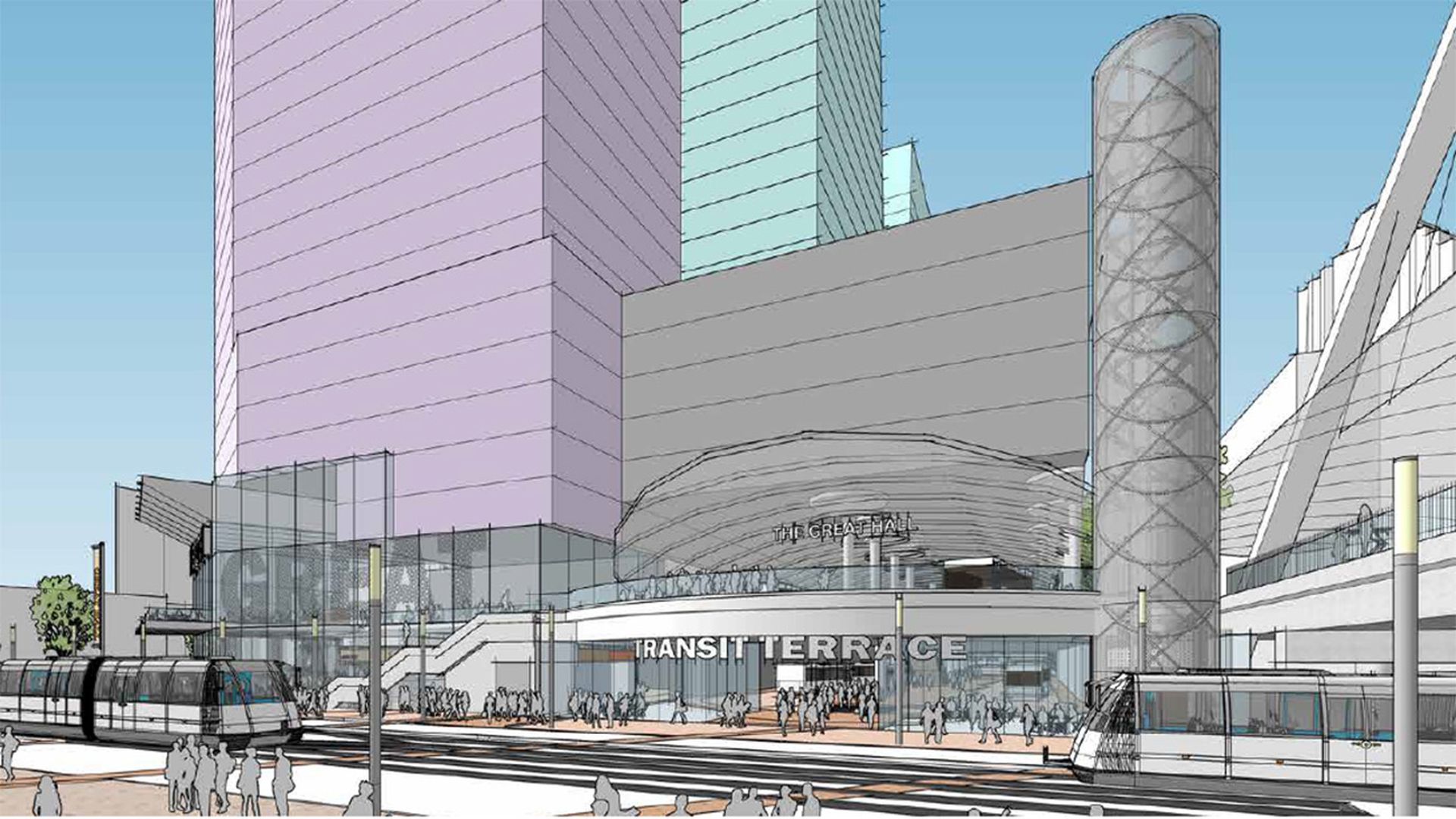 CATS says underground transit center is most secure design, eliminates ...